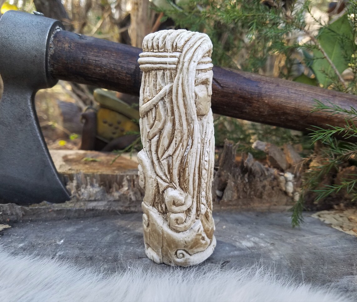 Freya Totem Altar Freyja Statue Asatru Figurines | Etsy