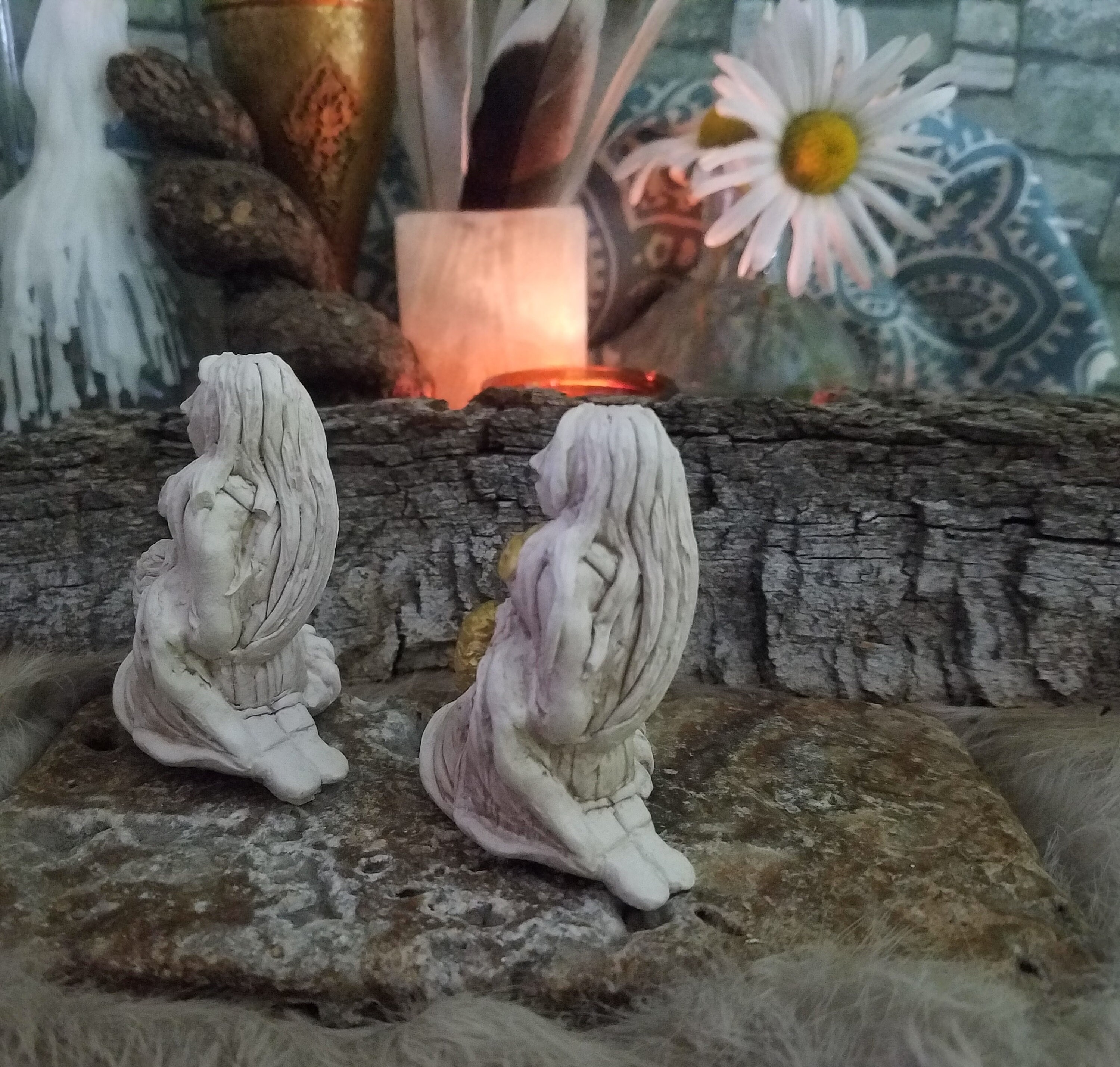 Zisa Statue Norse Gods Idol Totem Pocket Sized Idol Altar - Etsy