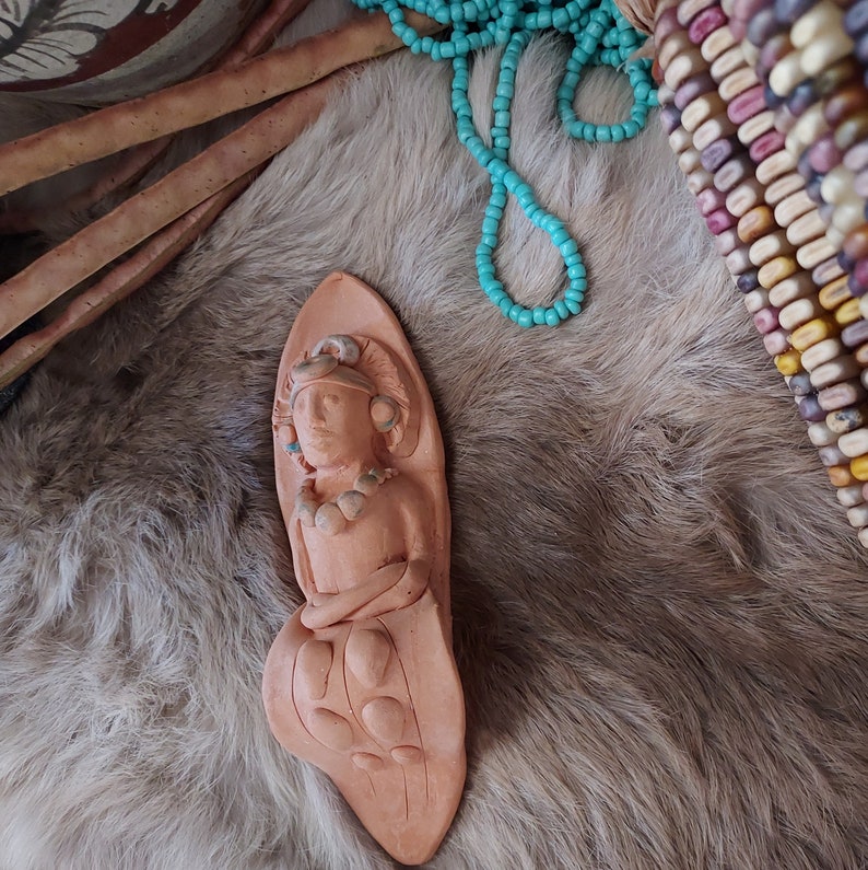Mayan Maize God Wall Hanging Meso-american Harvest Artifact - Etsy