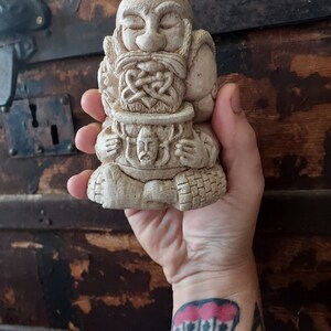 Dagda Statue Altar Totem Celtic God - Etsy