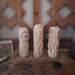 Set of 3 Norse Totems Viking Gods Idols Odin Thor Freya Freyja Asatru ...