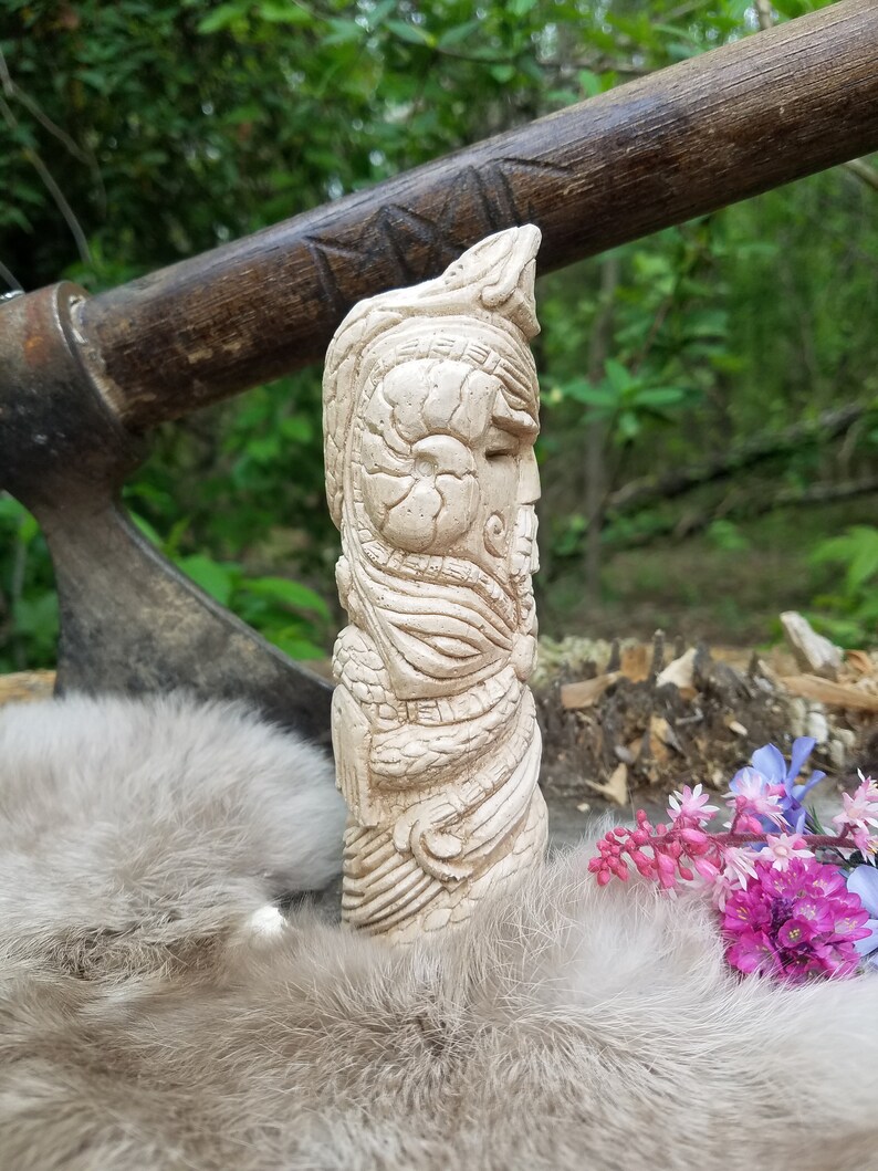 Loki Totem Altar Statue Asatru Figurines - Etsy
