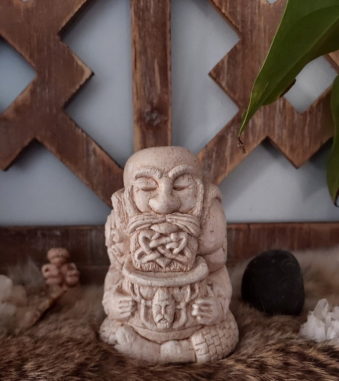 Dagda Statue Altar Totem Celtic God - Etsy