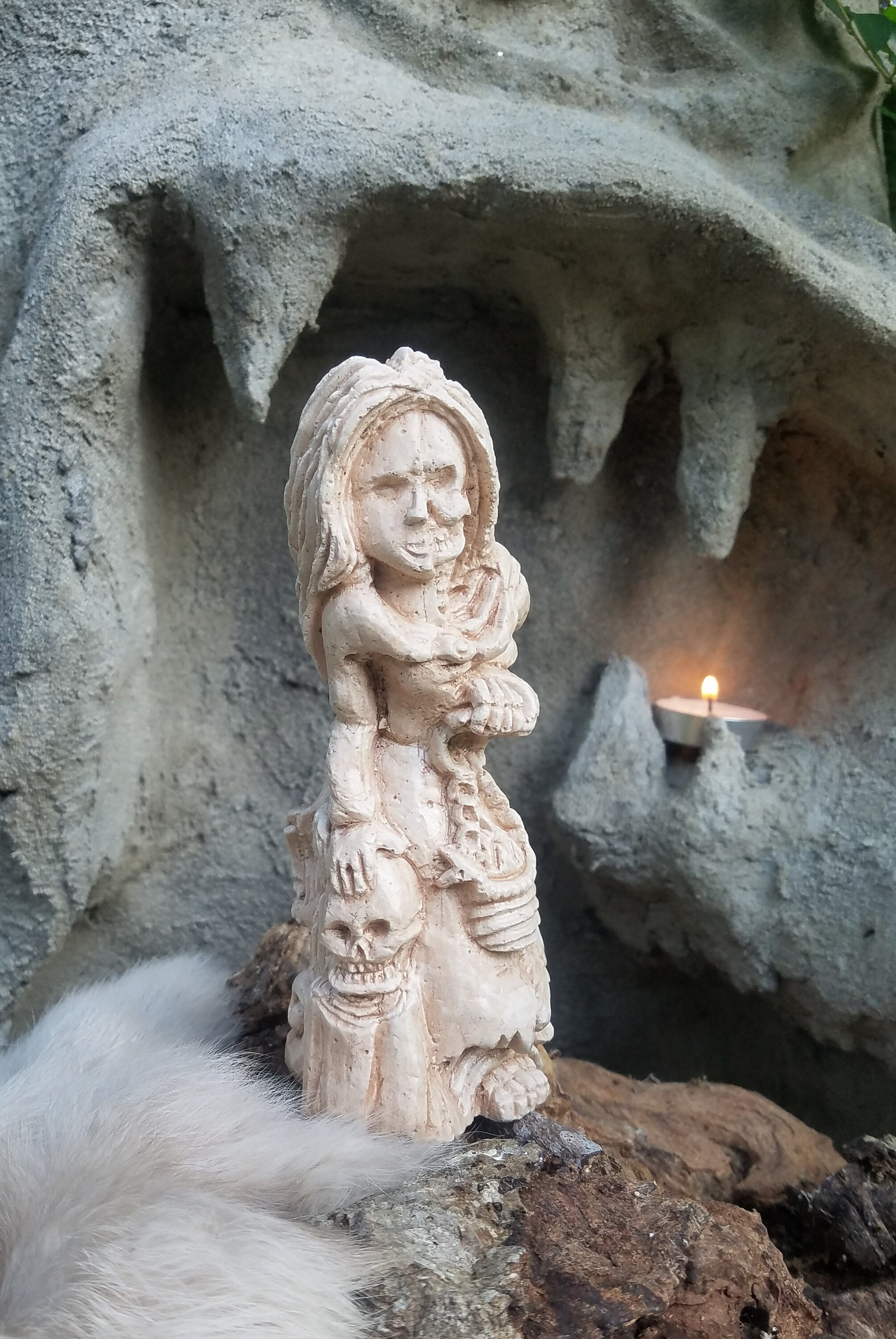 Hel Totem Altar Hella Göttin Statue Asatru Figuren - Etsy Österreich