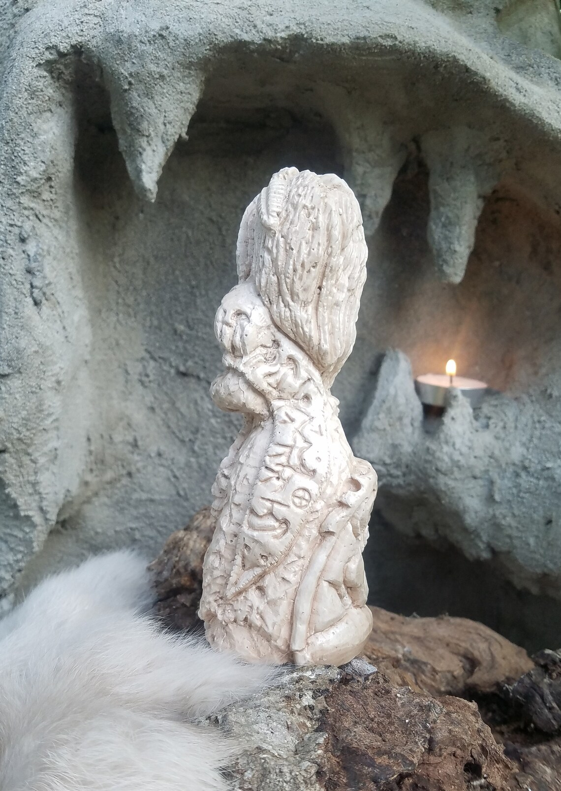 Hel Totem Altar Hella Göttin Statue Asatru Figuren - Etsy Österreich