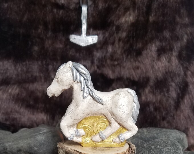 Norse Sleipnir Horse Anxiety Stress Plush - Etsy