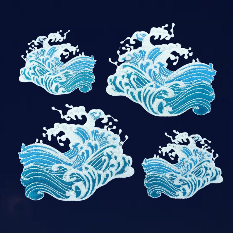 Sew on Patch 25cm - Etsy UK