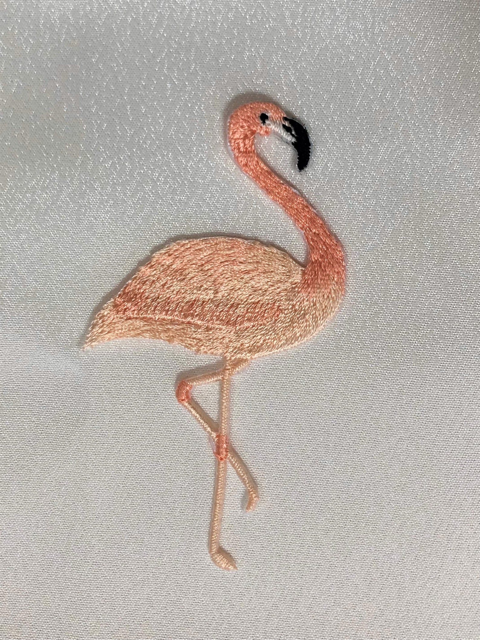 Flamingo Patch, Single or in A Set, Embroidered Iron on Sewing on ...