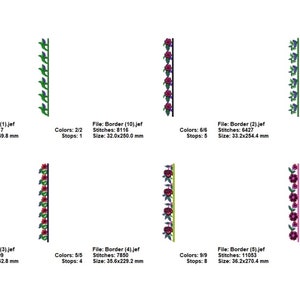 10 Endless Border Design Bundle - 8 Formats - Instant Download - Etsy