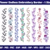 Simple Border Line Machine Embroidery Designs Endless Divider Line ...