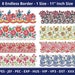 Floral Border Line Machine Embroidery Designs Endless Flower Embroidery ...
