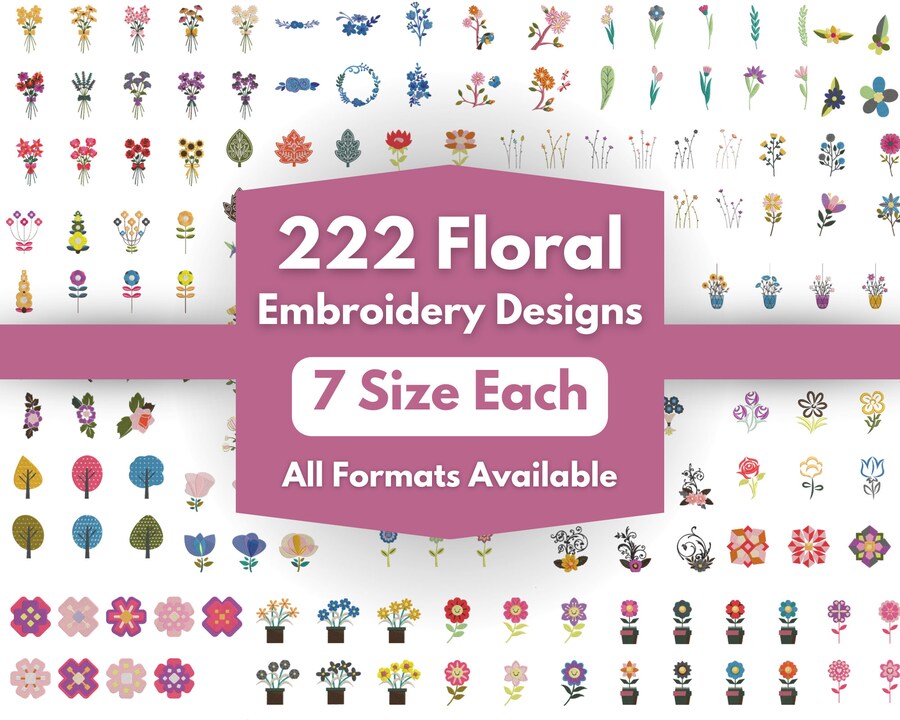 ZoomEmbroidery - Machine Embroidery Designs - Etsy