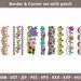 Cutwork Border & Corner With Patch Embroidery Design - 10 Types ...