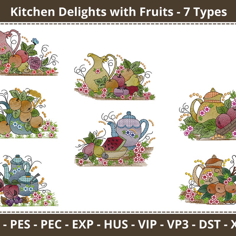 Floral Design Teapot - Etsy