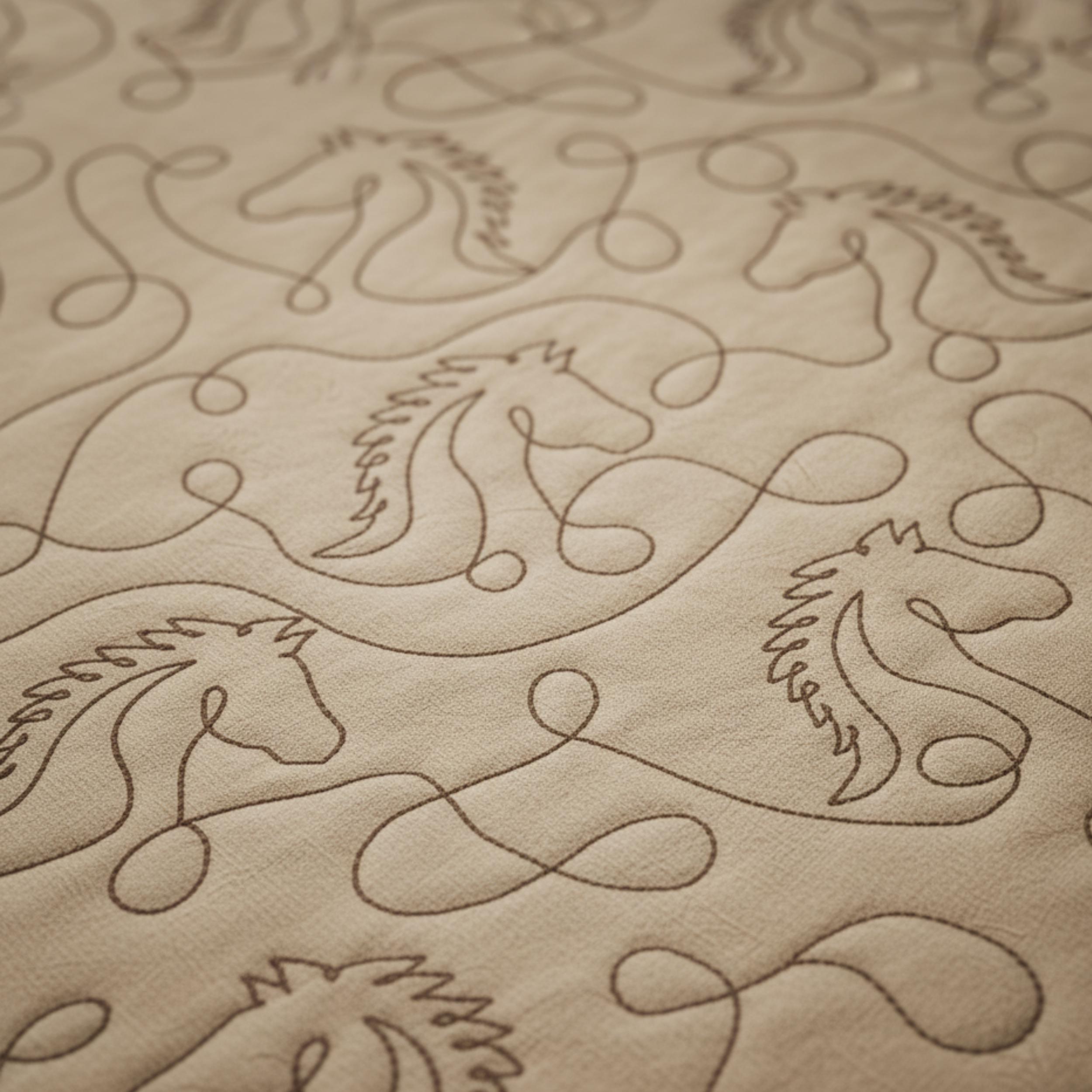 Animal Edge to Edge Quilting Designs | 4 Continuous Line Animal ...