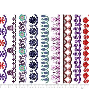 Cutwork Edge Border Machine Embroidery Designs - Floral Endless ...