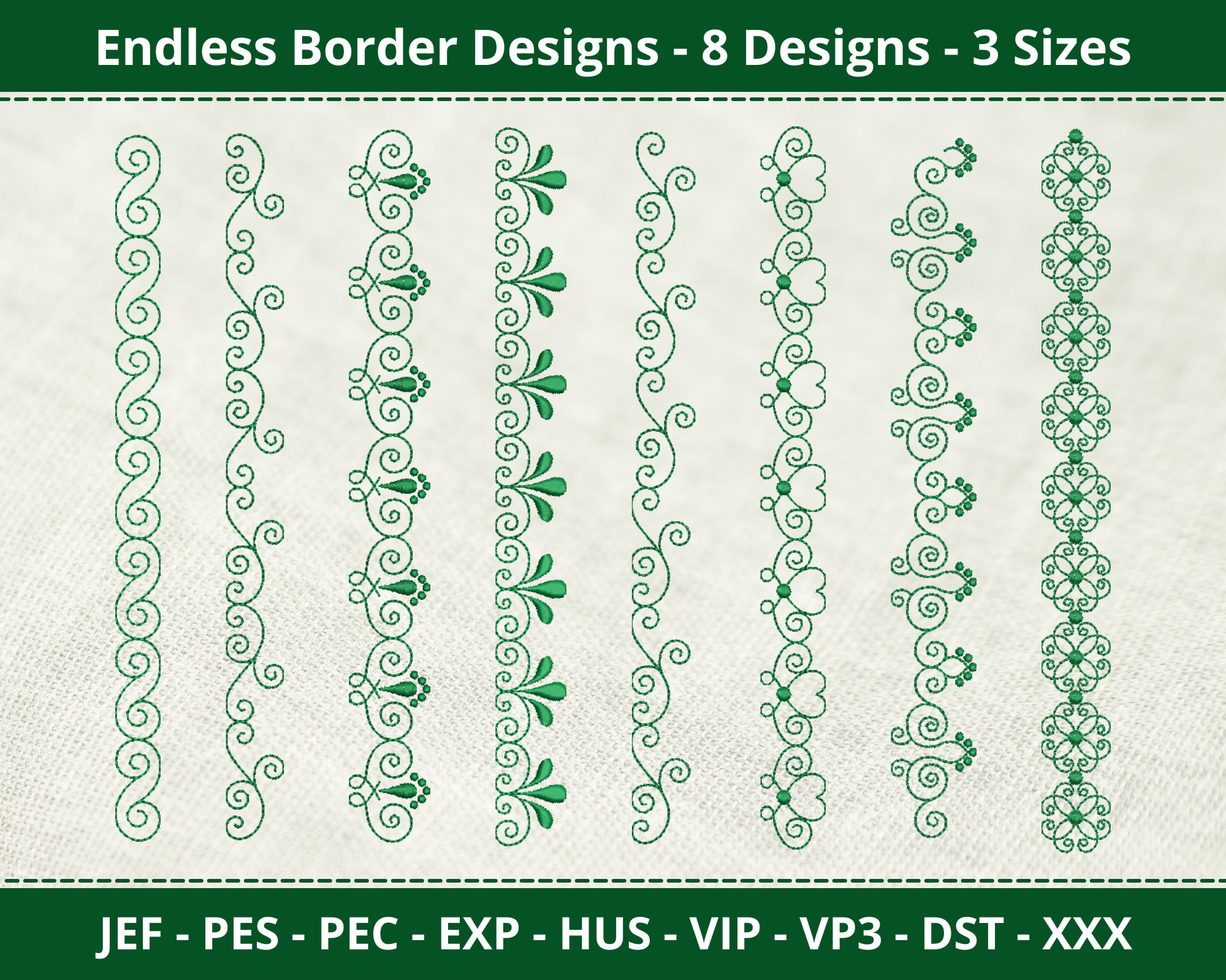 Single Border Designs