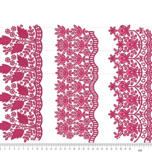 Cutwork Edge Lace Border Machine Embroidery Designs - Floral Endless ...