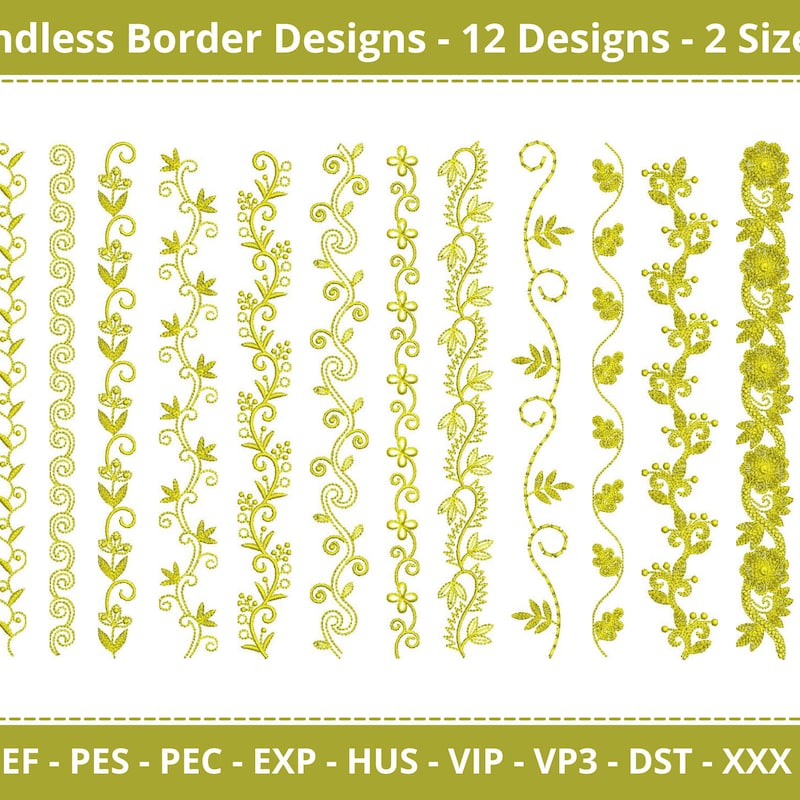 Quilting Ribbon Border Pattern - Etsy