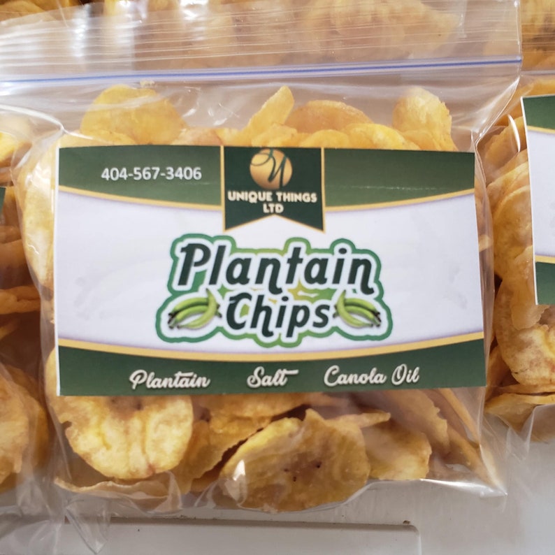 Plantain Chips - Etsy