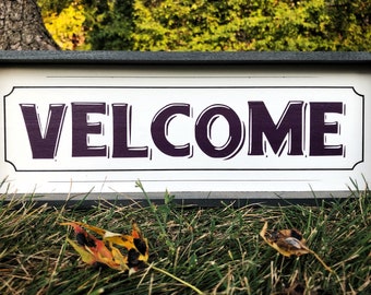 Dracula Welcome Sign - Etsy