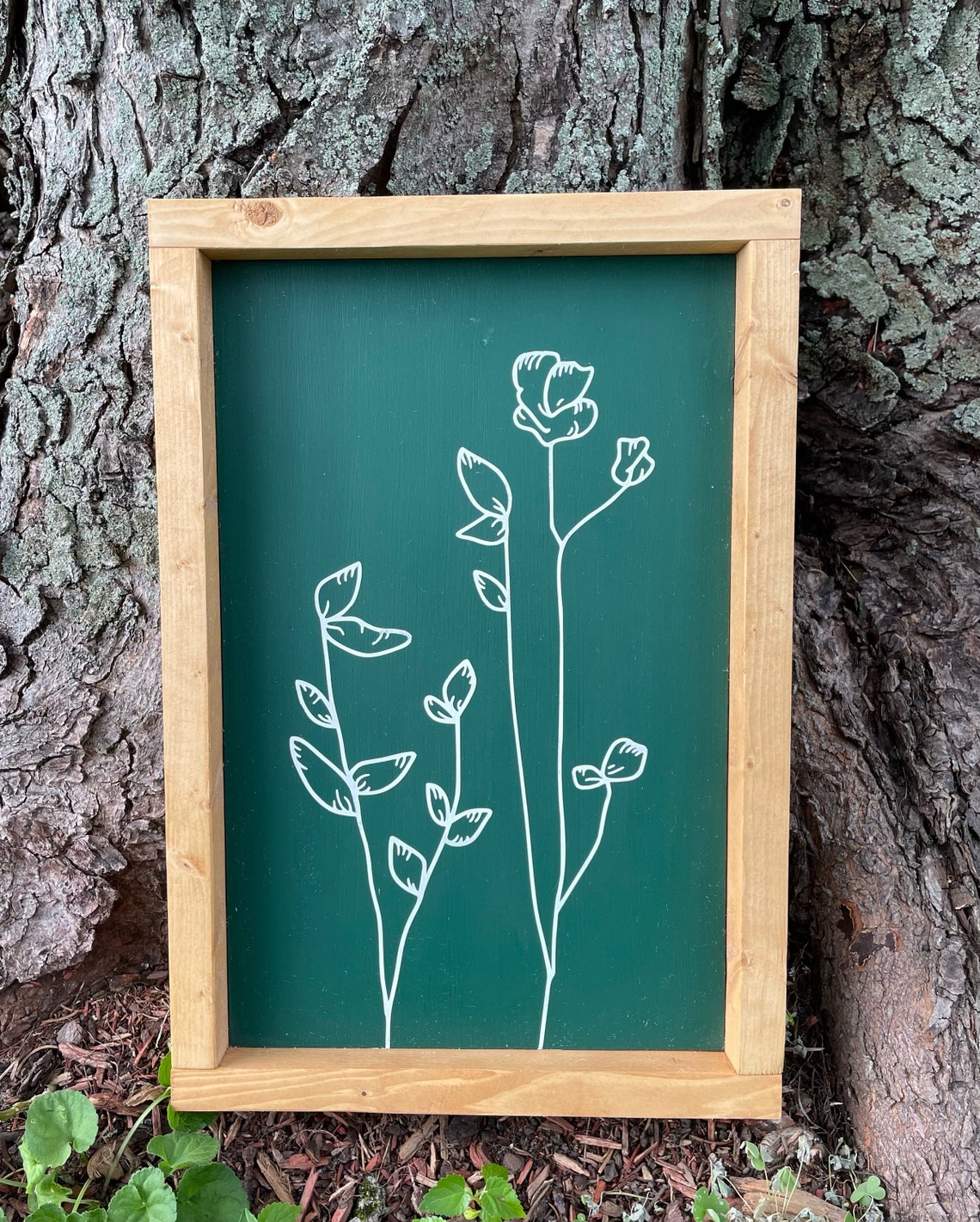 Flower Wood Sign Flower Accent Sign Mantle Wood Sign Fall - Etsy