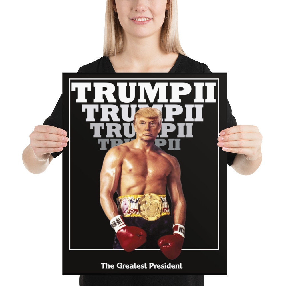 Trump Rocky Movie Poster POTUS Donald Trump 2024 Elections Trump Rocky ...