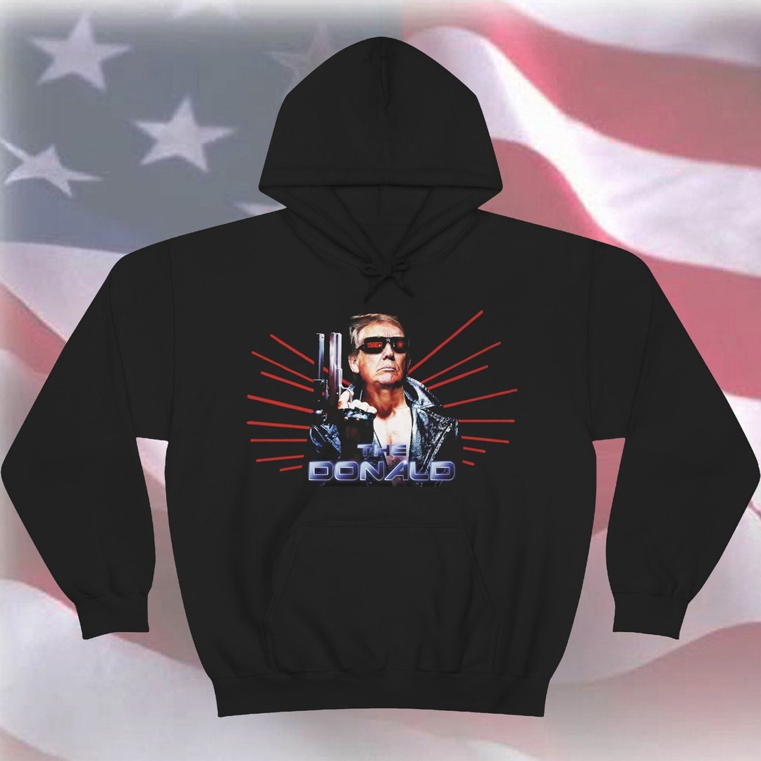 Donald Trumpinator Hoodie Model T-2024 POTUS Trump - Etsy