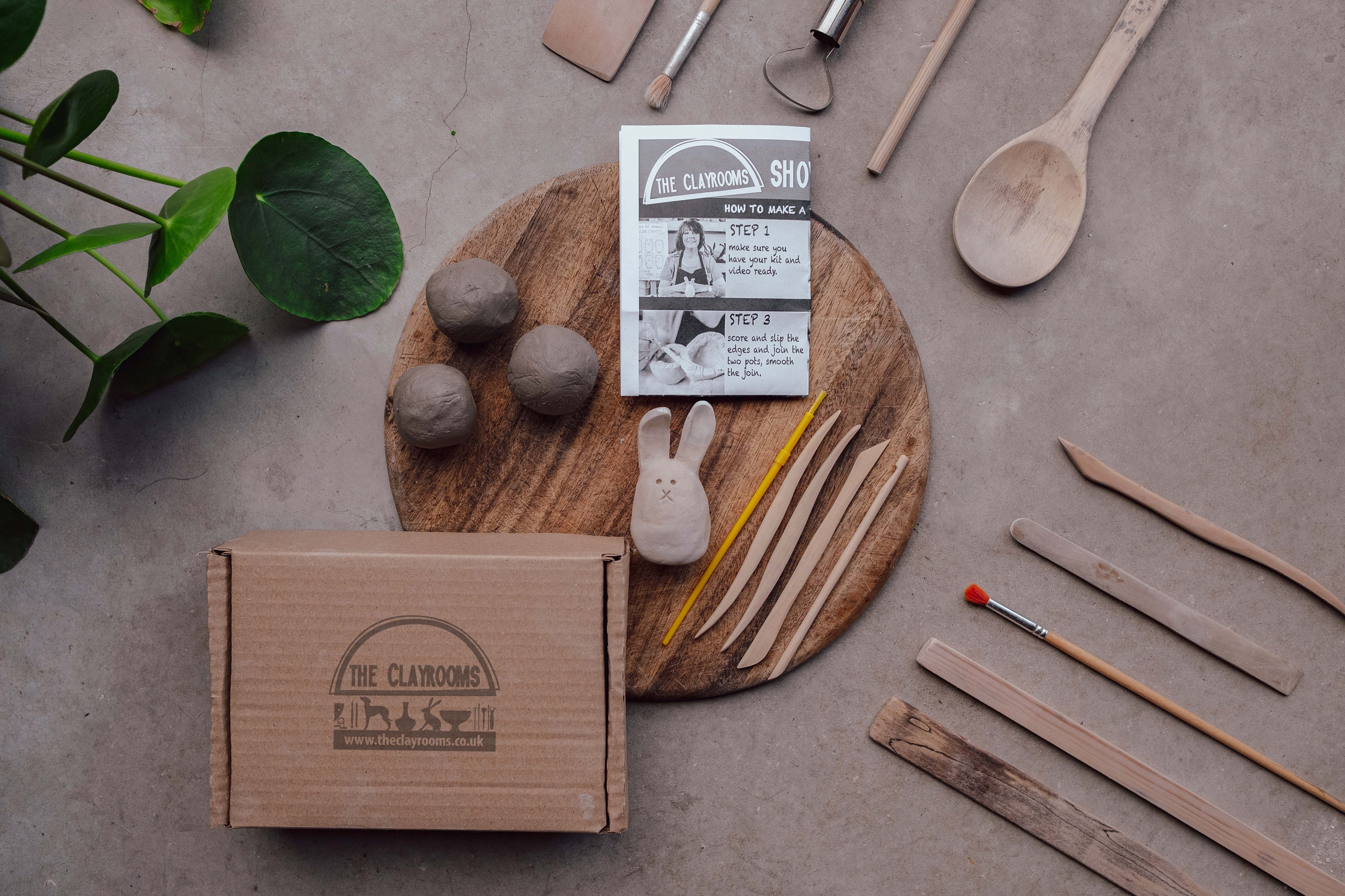 Clay Kit, Make at Home, Family Pottery Kit, Family Activities, Pinch ...