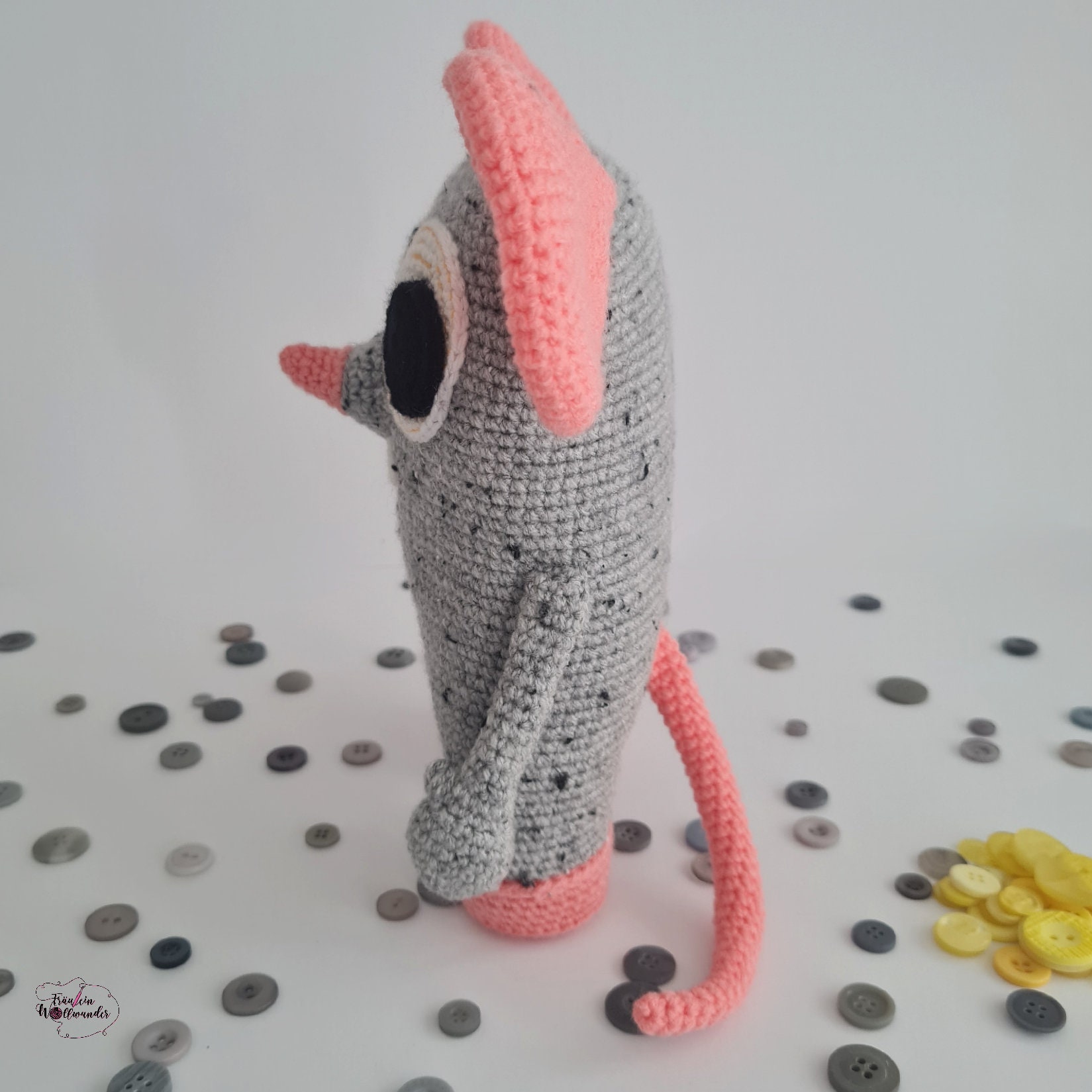 Crochet Pattern > Cuddle Buddy No. 21 Mouse Milli