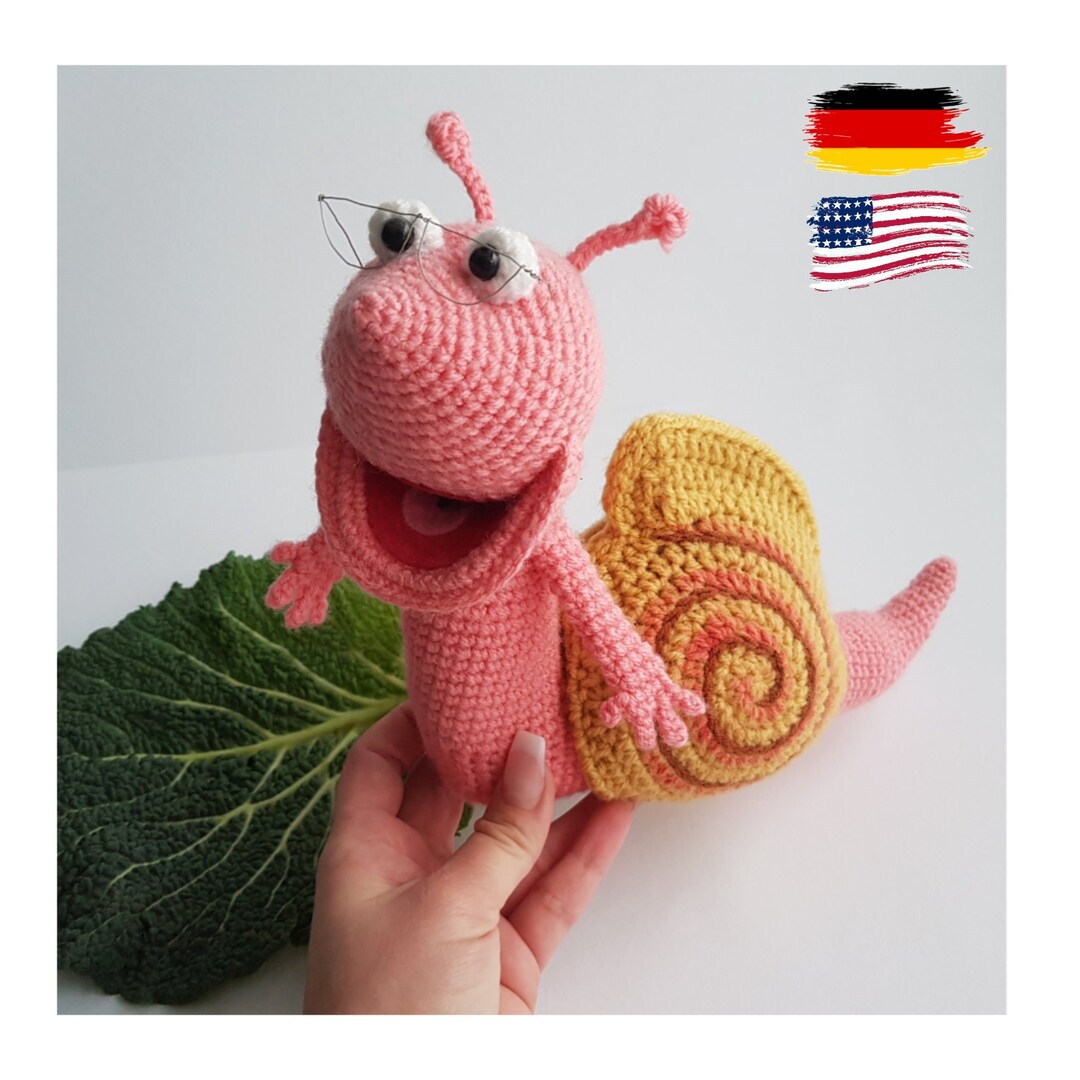 Crochet Pattern > Tinchen the Snail