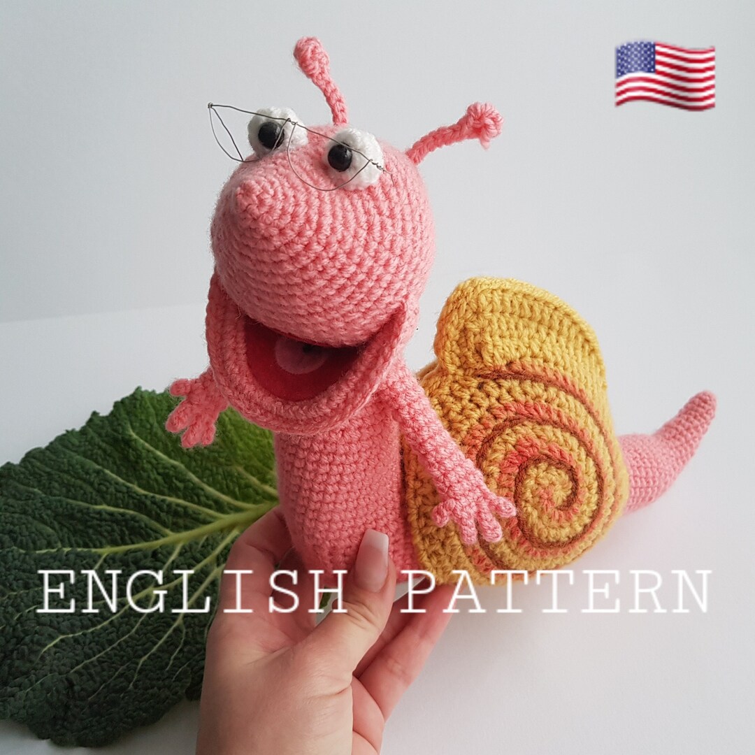 Crochet Pattern Little Smart Snail ENGLISH PATTERN - Etsy