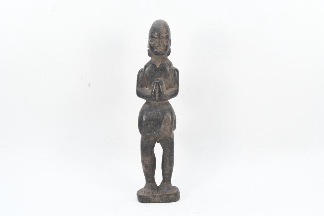 Handmade Antique Wooden Putali Statue - Tibetan Figurine Collectible - Etsy