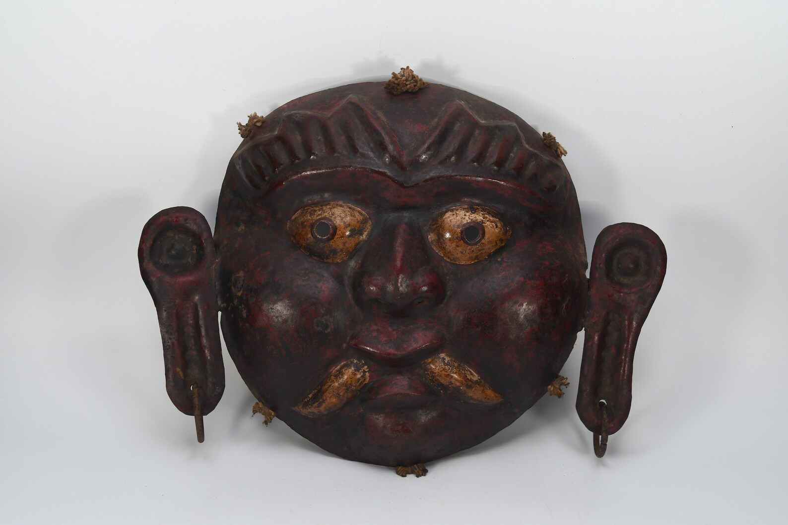 Vintage Shaman Lakhe Mask handmade Carved Wall hanging Lakhey | Etsy