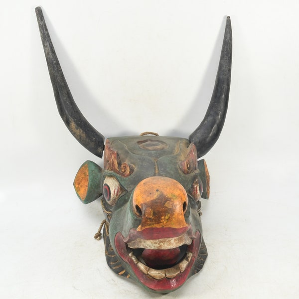 Bull Mask - Etsy
