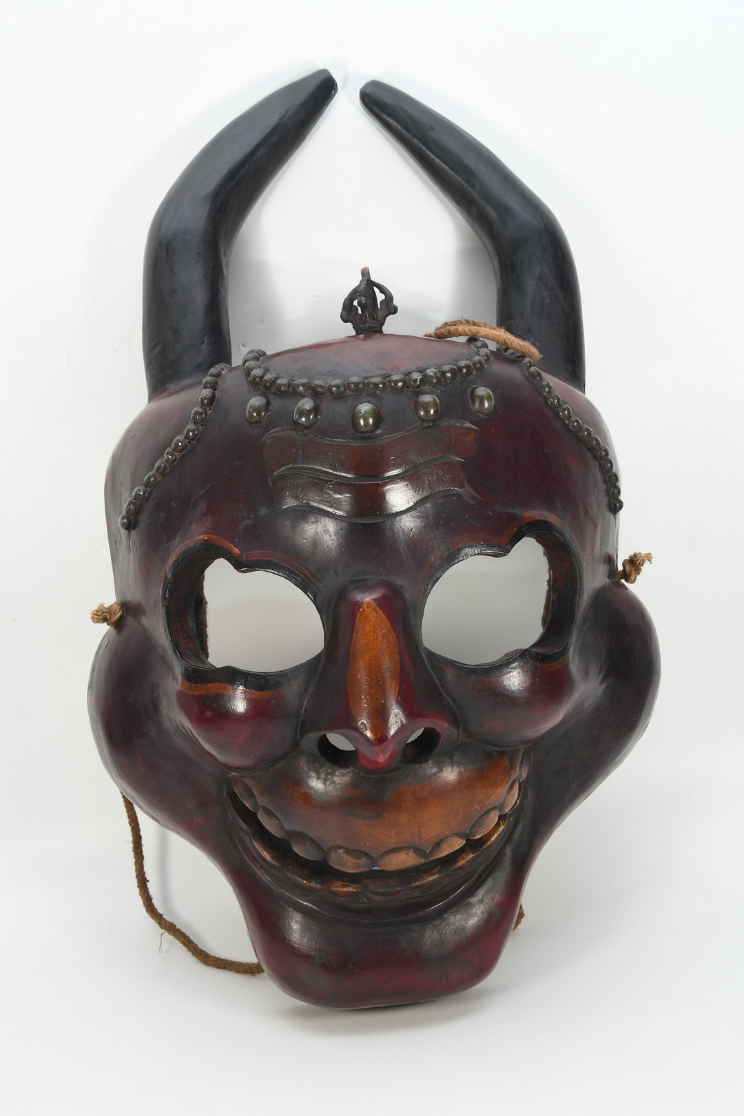 Vintage Chitipati Repousse From Tibet, Deity Mask Dancing Wall Hanging ...