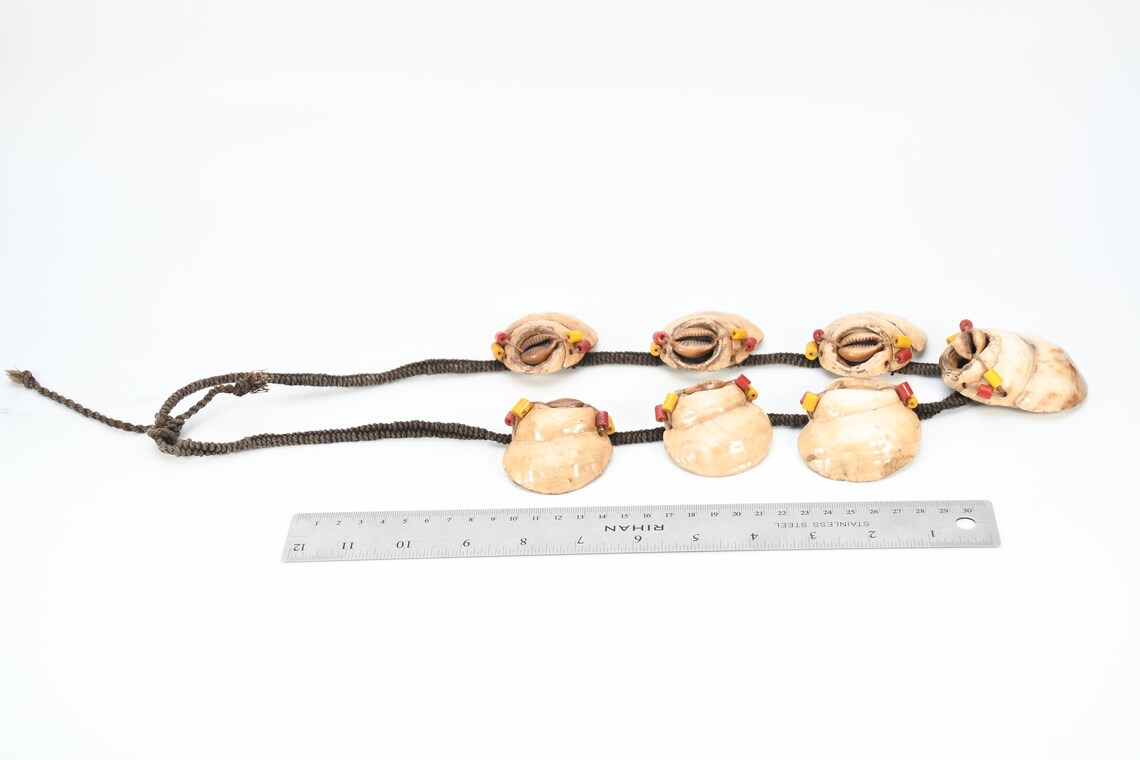Naga Mala Rope Conch Shell Antique Tibetan Necklace Pendant - Etsy