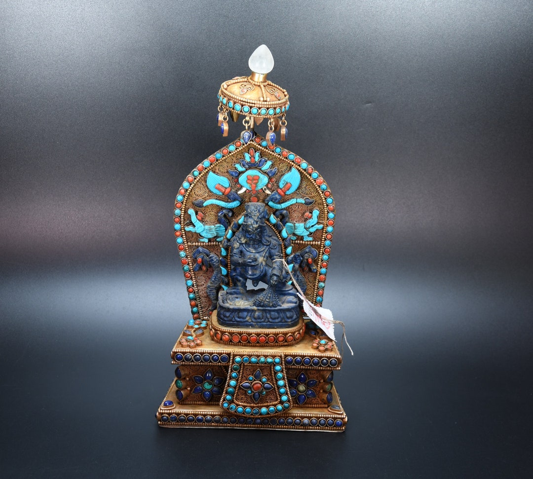 Dzambhala Buddha Statue Tibet Protector Kubera Kubera Sculpture Kuber ...