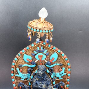 Dzambhala Buddha Statue Tibet Protector Kubera Kubera Sculpture Kuber ...