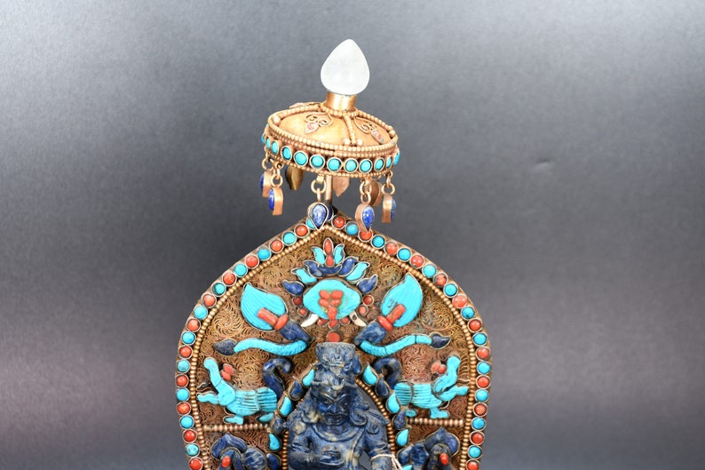 Dzambhala Buddha Statue Tibet Protector Kubera Kubera | Etsy