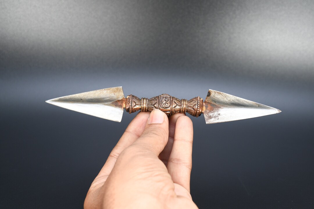 Two Side Kila Antique Traditional Dagger, Buddhist Monastery ...