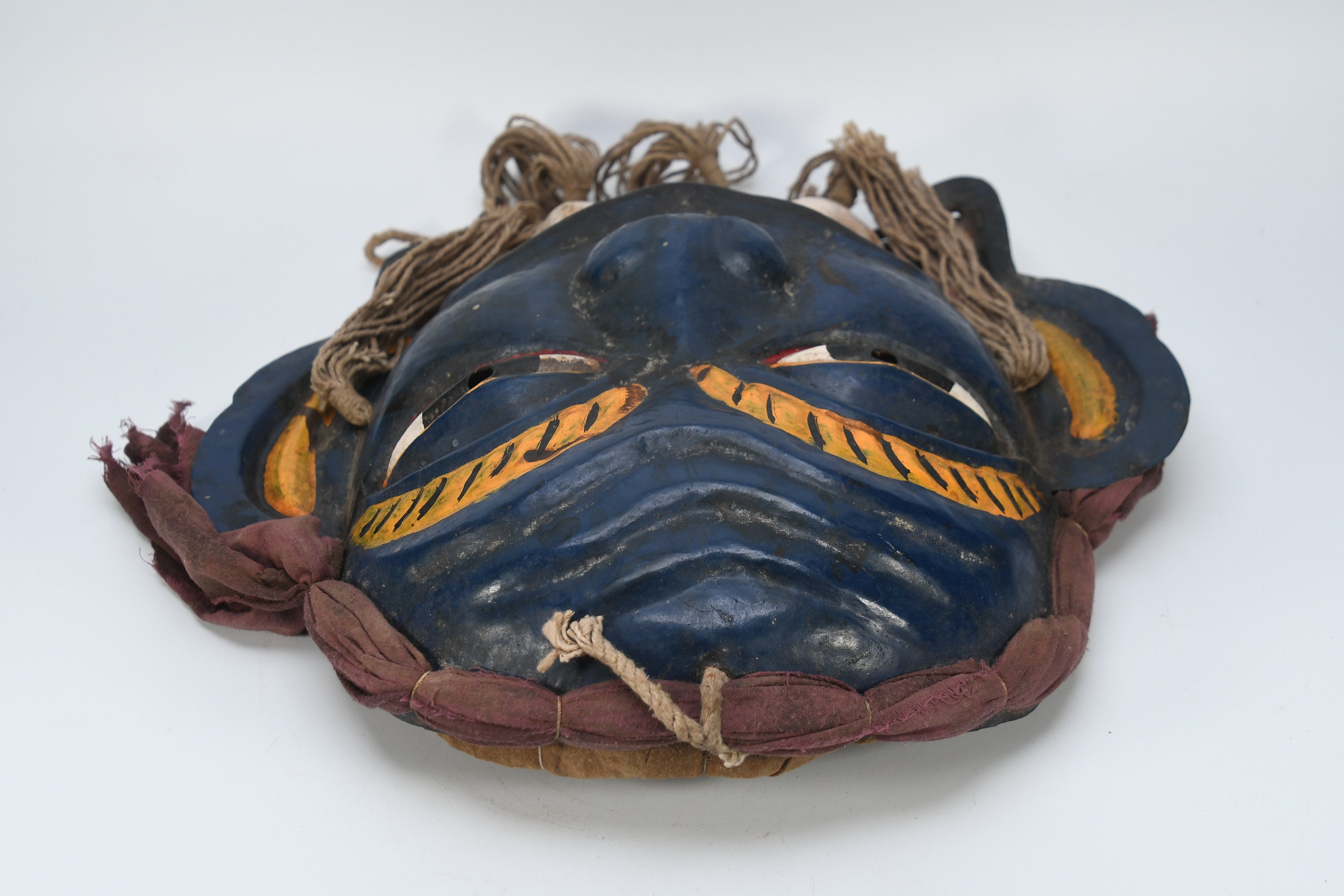 Wall Decor Antique Shaman Lakhe Mask Handcrafted Carved Lakhey - Etsy UK