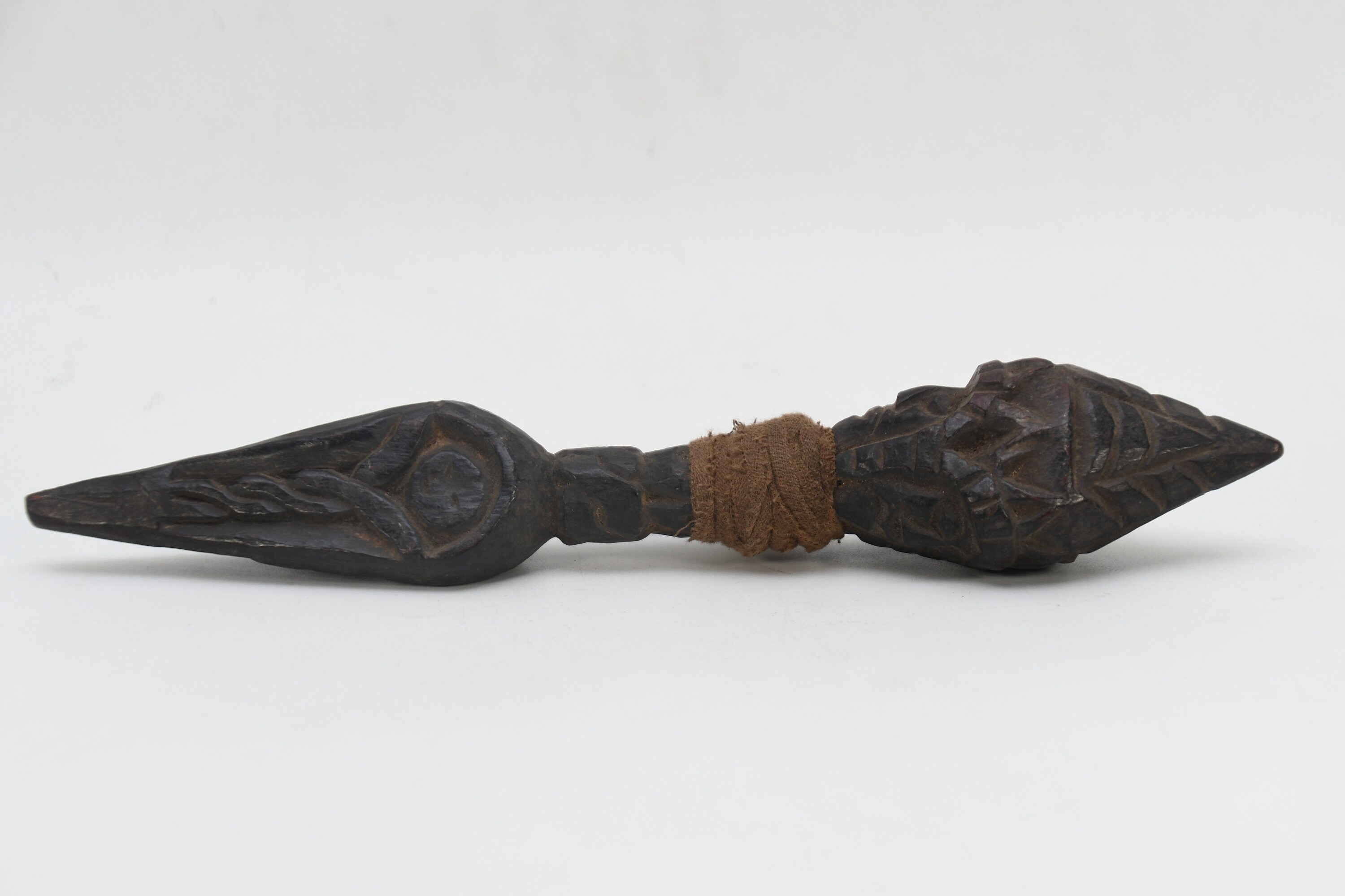 Hand Carved Tibetan Wooden Phurba Ritual Kila Dagger Antique - Etsy
