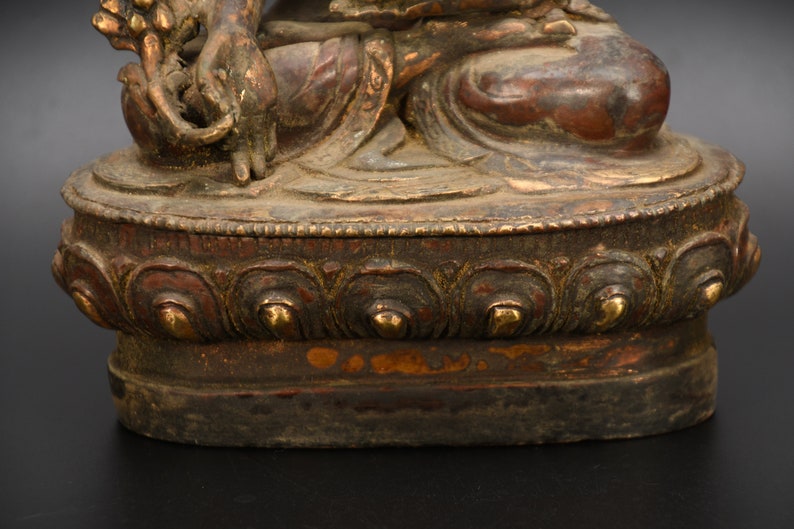 Meditation Statue Tibet Statue Antique Statue Handmade Tibet - Etsy