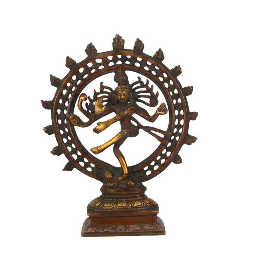 Dancing Form of Lord Shiva Natraj Sculpture Symbol of Cosmic Dance and ...