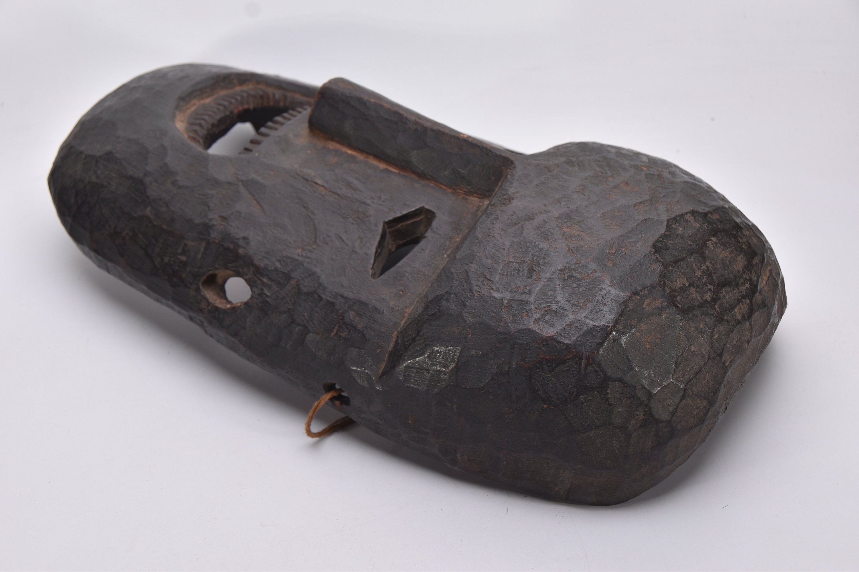 Elongated Wood Ceremonial Mask Antique Shaman Mask Nineteenth - Etsy