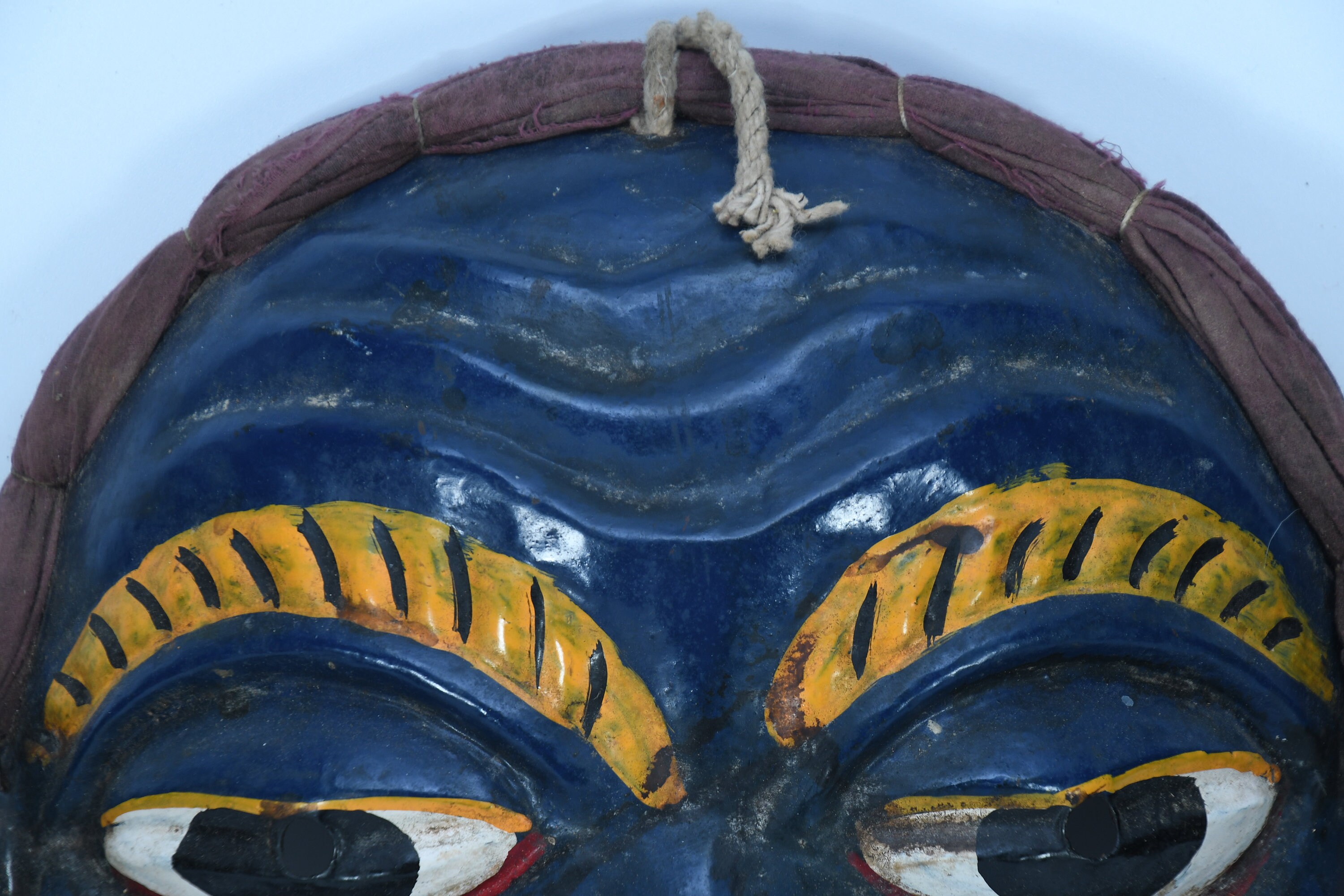 Wall Decor Antique Shaman Lakhe Mask Handcrafted Carved Lakhey - Etsy UK