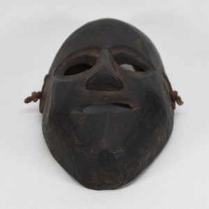 Antique Nepal Shaman Mask Cultural Jhakri Mask Wood Tantric Tharu ...