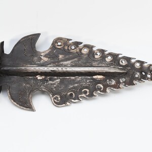 Tibetan Antique Manjushree Sword Khadga Hand Carved Buddhism Vintage ...