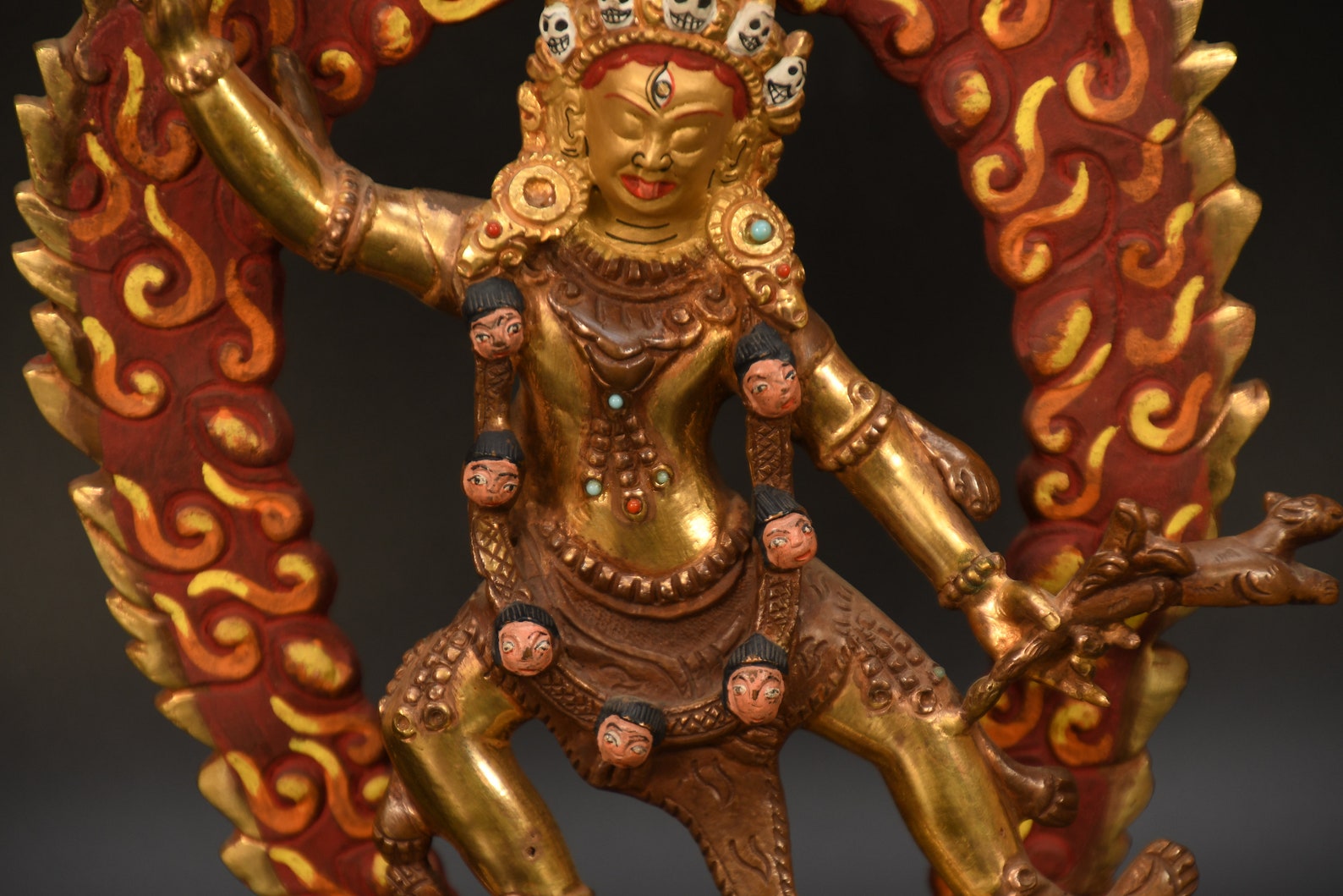 Vajravarahi Mahakala Statue Tibet Statue Antique Statue | Etsy